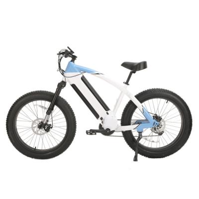 China Solid Fork 26 Inch Adult Electric Bike 36V 250W Middle Drive Down Tube Lithium Battery for sale