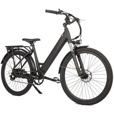 China Custom 700C City Electric Bike with Shimano 7 Speed and 36V 10Ah Battery for sale