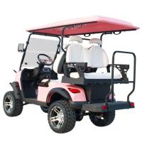 China 48V Sensor Smart Type Fashionable Modern Golf Cart With Audio System for 6 Passengers for sale