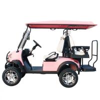China 48V Sensor Smart Type Fashionable Modern Golf Cart With Audio System for 6 Passengers for sale