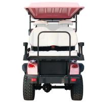 China 48V Sensor Smart Type Fashionable Modern Golf Cart With Audio System for 6 Passengers for sale