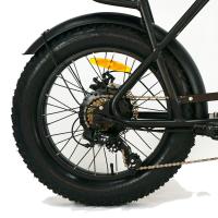 China 20 Inch Fatbike Electric Mountain Bike 48V 16Ah Lithium Battery 7 Speed Pedal Assist for sale