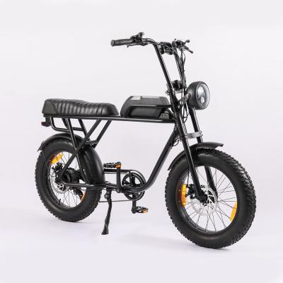 China OU-XI H9 Custom Electric Bike 48V 20 Inch Two Seats Max Speed 30-50km/h OEM ODM for sale