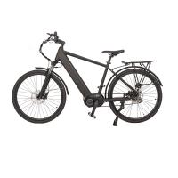 China Central Motor 7 Speed City Bike 36V 10Ah Lithium Battery LCD Display for sale