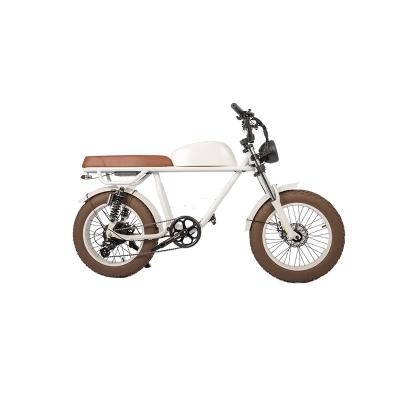 China Domanca 48V 750W Rear Hub Motor Electric Bike for 20 Inch Fat Tire 7 Speed for sale
