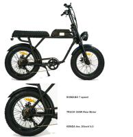 China 48V 500W 20 Inch Fat Tire Full Suspension Electric Bike MT01 Retro Moped 120kg Load for sale