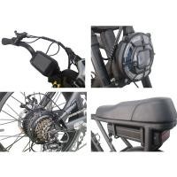 China DOMANCA 48V 20Ah Electric Hybrid Bike 20 Inch 7 Speed Long Range Ebike 500W 750W 1000W for sale