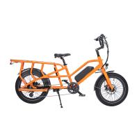 China 500W-1000W Two Wheeled Cargo Ebike 48V 13Ah Lithium Battery Disc Brake for sale