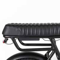 China 1000W Full Suspension Electric Fat Bike 20x4.0 Tires 48V 12.8Ah Lithium Battery for sale