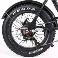 China 1000W Full Suspension Electric Fat Bike 20x4.0 Tires 48V 12.8Ah Lithium Battery for sale