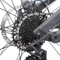 China 1000W Bafang M600 Central Motor Electric Mountain Bike 48V 15Ah Carbon Fiber Frame for sale