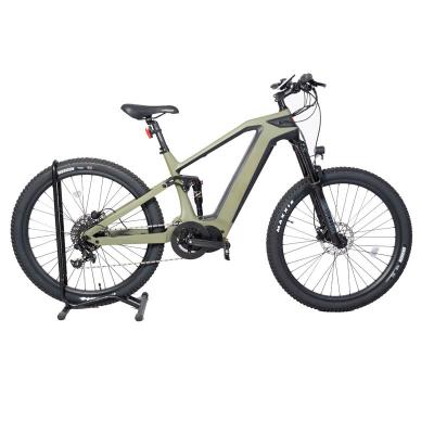 China 48V 1000W Carbon Fiber Electric Mountain Bike 29 Inch 13Ah Battery Mid Motor MTB for Tall Riders for sale
