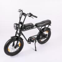 China 48V 1000W Electric Fat Tire Bike 20 Inch Carbon Fiber Frame 7 Speed E Bike for Adults for sale