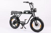 China 48V 1000W Electric Fat Tire Bike 20 Inch Carbon Fiber Frame 7 Speed E Bike for Adults for sale