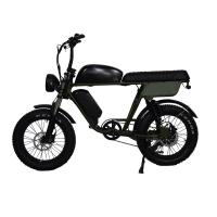 China 48V 500W 120kg Max Load Electric Bike with LCD Display and Dual Shock Absorbers for sale