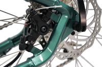China 36V 9.6Ah Lithium Battery Electric Mountain Bike 700C with Air Suspension Fork 8 Speed for sale