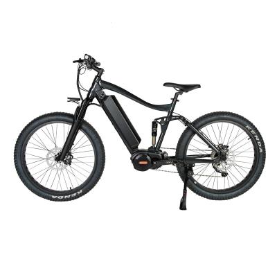 China 26 Inch Custom Full Suspension Electric Bike 48V 750W Bafang Motor 50km Range Kenda Tire for sale