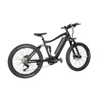 China 2024 Custom Mid Drive Electric Mountain Bike 48V 750W Bafang Motor 26x4.0 Fat Tire for sale