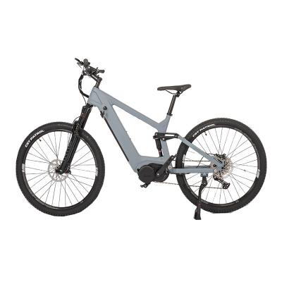China 48V 15Ah Carbon Fibre Fat Tire Electric Motorcycle with Bafang Central Motor 11 Speed for sale