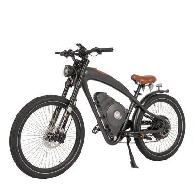 China Customized Moto Bicycle Beach Cruiser 2024 48V 15Ah Lithium Battery 750W Brushless Motor for sale