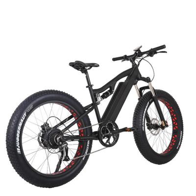 China Domanca 26 Inch Electric Bike 48V 13AH Lithium Battery 7 Speed Fat Tire Mountain E Bike Disc Brake for sale