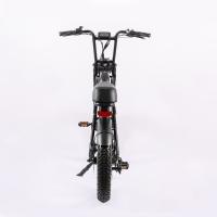 China 48V 1000W Vintage Electric Motor Bike Customized 20 Inch Fat Tyre E Bike Beach Cruiser for sale
