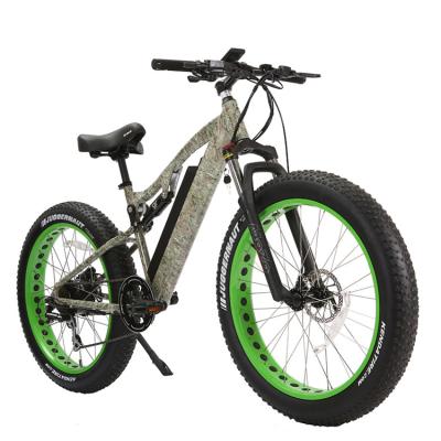 China Domanca 48V 13AH Fat Tyre Electric Bike 30-50Km/h Max Speed 7 Speed Mountain E-Bike for sale