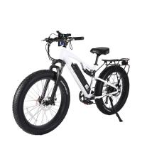China Domanca 48V 13AH Fat Tyre Electric Bike 30-50Km/h Max Speed 7 Speed Mountain E-Bike for sale
