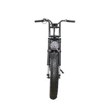 China Step Through 20 Inch Fat Tire Electric Bike 48V 17.5Ah Beach Cruiser Chopper 1000W Motor for sale
