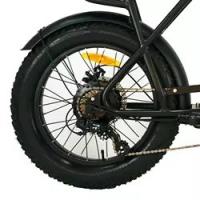 China Customizable 48V 1000W Vintage Electric Motorbike 20 Inch Wheels Beach Cruiser for sale