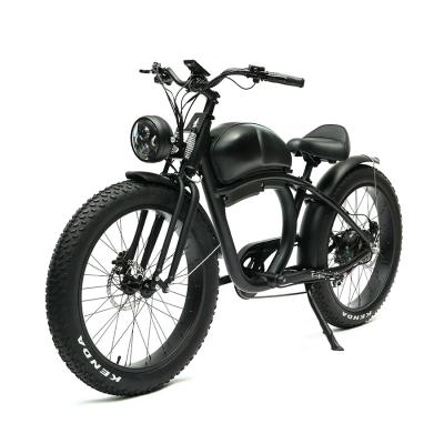 China 48V 750W Rear Hub Motor Electric Motorbike with 48V 20Ah Lithium Battery 60km Range for sale