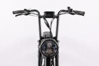 China 48V 1000W Full Suspension Electric Retro Cruiser Bike 20 Inch 7 Speed Beach Cruiser for sale