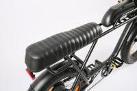 China 48V 1000W Full Suspension Electric Retro Cruiser Bike 20 Inch 7 Speed Beach Cruiser for sale
