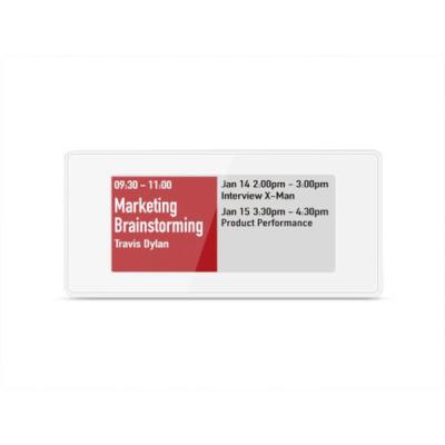 China 180 Degree Meeting Room Schedule Display Meeting Room Availability Display 66.85 X 29.1 for sale