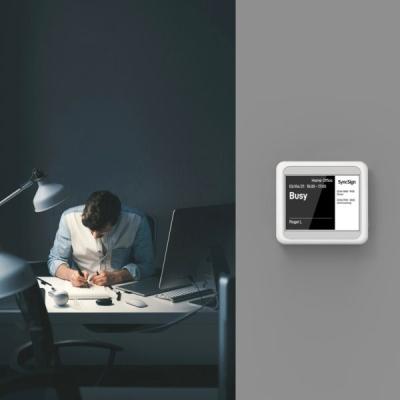 China White Meeting Room Calendar Display 4.2 Inch Meeting Room Digital Signage for sale
