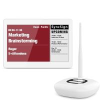 China 0.5kg Meeting Room Screen Schedule Display 800 X 480 180 Degree for sale