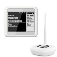 China White 180degree Conference Room Scheduling Display 7.5 Inch Conference Room Monitor for sale