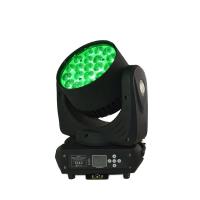 China 19x15w Rgbw 4 In 1 LED Moving Head Light With 8-50 Degrees Lens Angle for sale