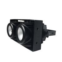 China 2x100W Outdoor Led Blinder Light White / Warm Color One by One Joint and Matching led Blinder Audience Light for sale