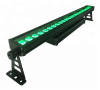 China Building LED Effect Light Led Wall Washer Light Bar 24pcs 18w 15w RGBWA+UV 6-In-1 for sale