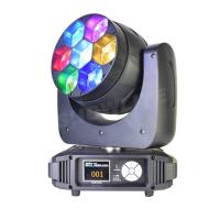 China High Brightness Concert LED Moving Head Light 7 X 40W Zoom Wash Led stage light LED Par can Moving head light for sale