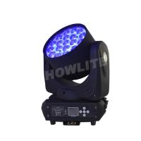 China 19x15w Rgbw 4 In 1 LED Moving Head Light With 8-50 Degrees Lens Angle for sale