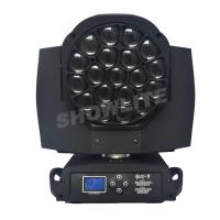 China Concert 19x15w RGBW Led Wash Zoom Moving Head Professional DJ Event Stage Light Big Eyes Light for sale