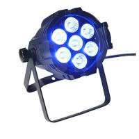 China Small RGBW 7*10W 4in1 Led Par Can Uplights With Aluminum Die Casting Housing LED Wash Par Can Stage Light for sale