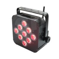 China 9*15w RGBWA+UV 5in1/6in1 Wireless Dj Lights , Led Flat Par Light WIFI App Control Model for sale