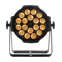 China Event Party Stage LED Par Wash Lights RGBWA+UV 18*18W  6 In 1  Par Can led stage light 4in1/5in1 par for sale