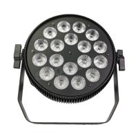 China RGBWA 18*15W  5 In 1 LED Par Wash Lights For Wedding / Concert OEM&ODM LED Par Can Wash Light LED Flat Slim Par  Light for sale