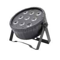 China Fashionable  Led Dj Lights , Plastic 9pcs 10W RGBW Led Par Can Stage Lights LED Wash par stage light for sale