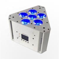 China Triangle 6*18W/6*15W/6*10W RGBWA+UV LED Par Can Wash Lights Wifi IOS Or Android Wireless Control with APP for sale