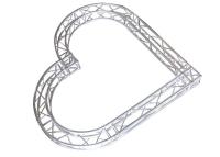 China 400x400 Aluminum Alloy Lighting Truss System Spigot Truss 0.5m-4m Length for sale